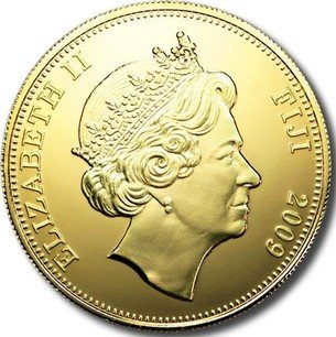 Fijian Copper-Nickel Dollar "Jacob Le Maire and Willem Schouten" 2009 ...