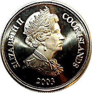 Cook Islands Copper-Nickel Dollar Dependency of New Zealand/Decimal ...