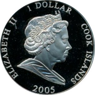 Cook Islands Copper-Nickel Dollar "Royal Wedding of Prince Charles to ...