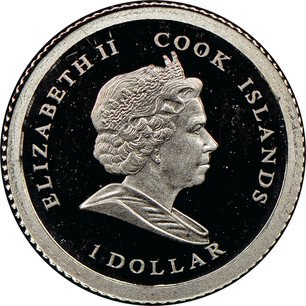 Cook Islands Platinum Dollar "King Henry VIII" 2008 KM# 1209a ...