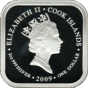 Cook Islands 1 Oz Silver One Dollar "Cook's Cottage. 75th Anniversary ...