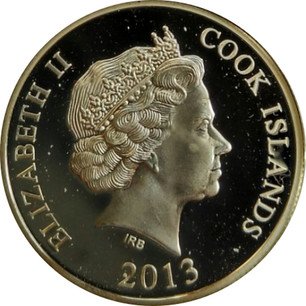 Cook Islands Silver Dollar "2014 FIFA World Cup Brazil" 2013 KM# 1612 ...