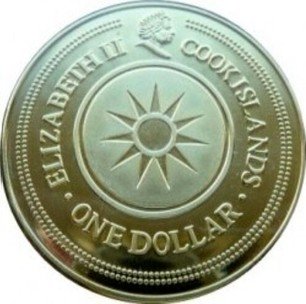 Cook Islands Gold plated Copper-Nickel One Dollar "Zodiac Gemstones ...