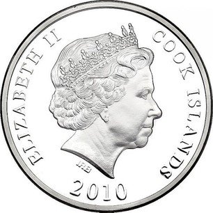 Cook Islands 1 Oz Silver 10 Dollars "Fort Carcassonne" 2010 KM# 1499 ...