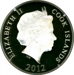 Cook Islands 1 Oz Silver 10 Dollars "The Ancient Babylonians" 2012 KM ...