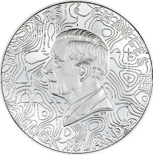 Cook Islands Silver 25 Dollars "Charles III Grand Canyon" 2023 ...
