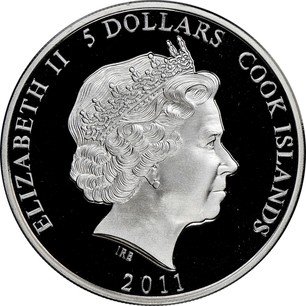 Cook Islands 1 Oz Silver 5 Dollars "A Kitten Named Woof.Cat and Puppy ...