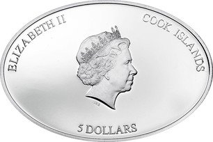Cook Islands Silver 5 Dollars "100th anniversary of the sinking of the ...