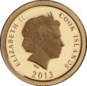 Cook Islands Gold 5 Dollars "Ned Kelly" 2013 KM# 1606 | coinscatalog.NET