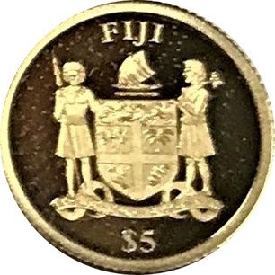 Fijian Gold 5 Dollars "Celtic Coin" 2016 | coinscatalog.NET