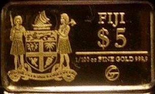 Fijian 1/100 Oz Gold 5 dollars "Colosseum" 2021 | coinscatalog.NET