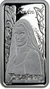 Cook Islands Silver Half Dollar "Lord of the Rings - Fellowship of thr ...