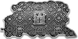 Fijian Silver Half Dollar "Santa Express. Locomotive Santa's" 2022 ...