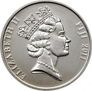 Fijian Copper-Nickel Ten Dollars "Celebrating A Lifetime Partnership ...