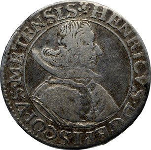 French Silver 1 Gros "Henry of Bourbon-Verneuil" 1624 | coinscatalog.NET