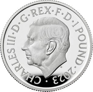 Gran Bretaña 1/2 Oz Plata 1 Pound "75 Cumpleaños del Rey Carlos" 2023 ...