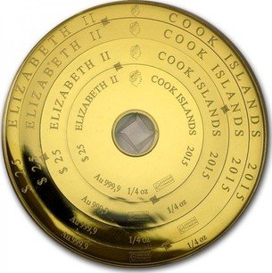 Cook Islands 1 Oz Gold 100 Dollars "4x25$ - Armillary Coin by Valcambi ...