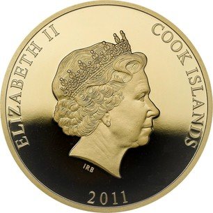 Cook Islands Gold 100 Dollars "Year of the Rabbit" 2011 | coinscatalog.NET