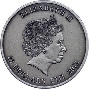 Fijian Silver 20 dollars "Paradise Birds" 2012 | coinscatalog.NET