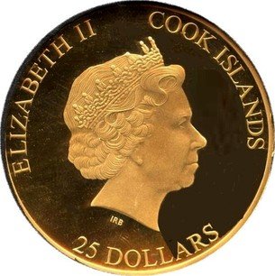 Cook Islands Gold 25 Dollars "C.G.E. Mannerheim 150th Anniversary" 2017 ...