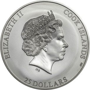 Cook Islands Silver 25 Dollars "Kilimanjaro" 2019 | coinscatalog.NET