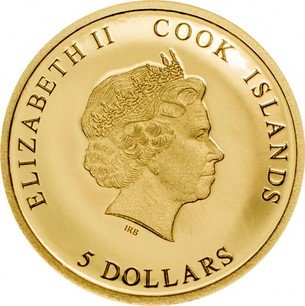 Cook Islands Gold 5 Dollars "100th Anniversary of the end of the First ...