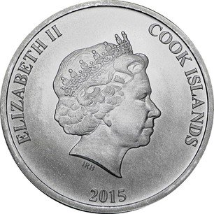 Cook Islands 1/2 Oz Silver 50 Cents "Bounty" 2015 | coinscatalog.NET