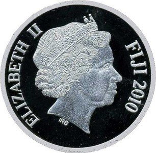 Fijian Silver 1 Dollar "Christopher Columbus. Santa Maria" 2010 ...