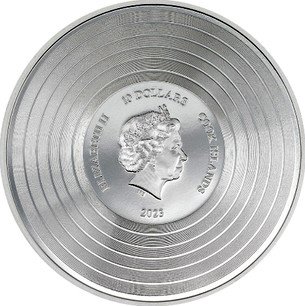 Cook Islands Silver 10 Dollars "Elizabeth II Piece of Mind" 2023 ...