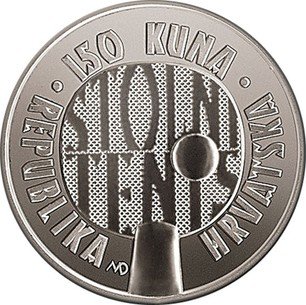 Croatian Silver 150 Kuna "Olympic Games in Atlanta" 1996 KM# 44 ...