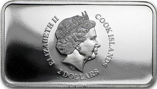 Cook Islands Silver 2 Dollars "Milestones of Global Trade - London ...