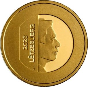 Luxembourgish 1/2 Oz Gold 25 Euro "25 years of Central Bank of ...