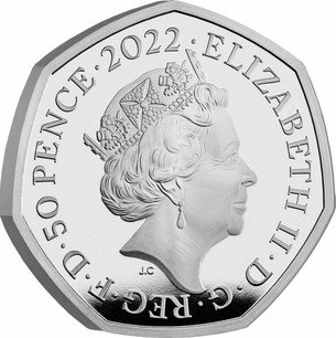 Great Britain Platinum 50 Pence "Commonwealth Games" 2022 ...