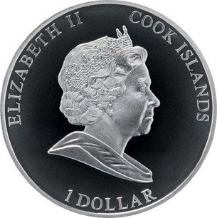 Cook Islands Silver plated Copper 1 Dollar "Belem Tower" 2009 ...