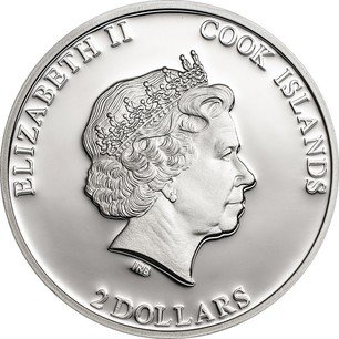 Cook Islands Silver 2 Dollars "Elizabeth II Red Fox" 2014 ...