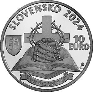 Slovakian Silver 10 Euro "100th Anniversary of the Birth of Jan ...