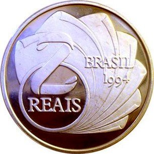 2 Reales de Plata Brasileños "300 Años de la Casa de la Moneda de ...