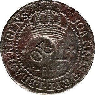 Cobre Brasileño 20 Reis "Moneda Contramarcada" 1835 KM# 430 ...