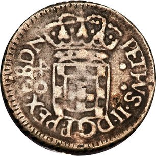 Brazilian Silver 40 Reis "Peter II" 1699 KM# 86.1 | coinscatalog.NET