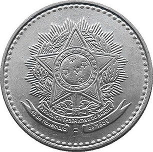 Acero Inoxidable Brasileño 5 Cruzados "Armas Nacionales" 1986-1988 KM ...