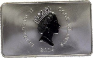 Cook Islands Silver 5 Dollars "Deng XiaoPing" 2004 | coinscatalog.NET