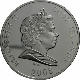 Cook Islands Silver 10 Dollars "USA.Golden Gate Bridge" 2008 ...