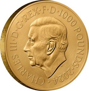 Gran Bretaña Oro 1000 Pounds "San Jorge y el Dragón. Pistrucci" 2024 ...