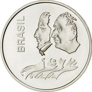 Brazilian Silver 20 Cruzeiros "150th Anniversary of Independence. Prova ...