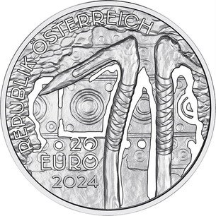 Austrian Silver 20 Euro "The White Gold of Hallstatt. Salt Mining" 2024 ...