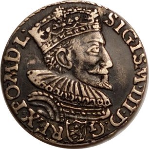 Polish Silver 3 Groschen "Sigismund III" 1601-1615 KM# 6 | coinscatalog.NET