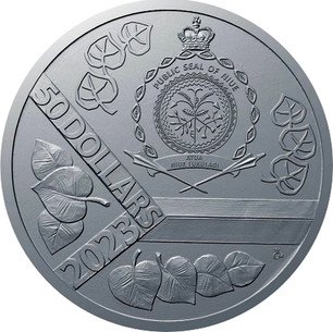 Niuean 1 Oz Palladium 50 Dollars "Charles III Czech Lion" 2023 ...