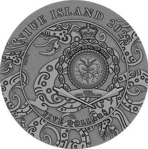 Niuean Silver Five Dollars "Charles III Taizong of Tang" 2023 | coinscatalog.NET