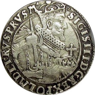 Polish Silver Ort "Sigismund III" 1620-1629 KM# 37 | coinscatalog.NET
