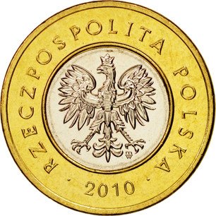 Polish Bi-Metallic 2 Zlote "Circulation Coin" 1994-2023 Y# 283 ...
